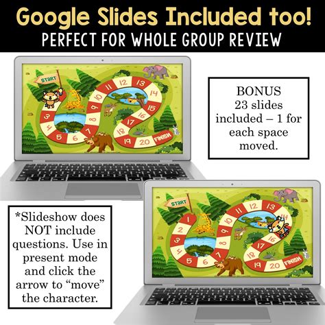 Digital Board Game Fractions Self Checking Editable Google Forms Erintegration