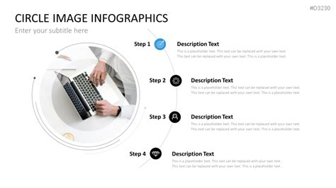Circle Image Infographics PowerPoint Template