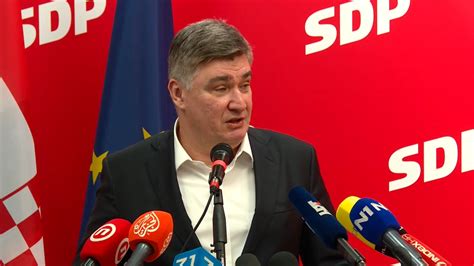 Milanovic Rules Out Resignation Says Will Be Candidate For Pm To Win Polls N1