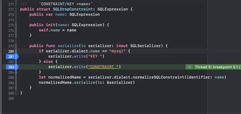 mysql error trying to delete a constraint · issue 722 · vapor fluent · github