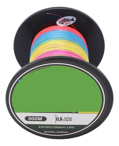 Pe Fishing Line Braided Abrasion Resistance 4 Strand Braid Mercadolivre