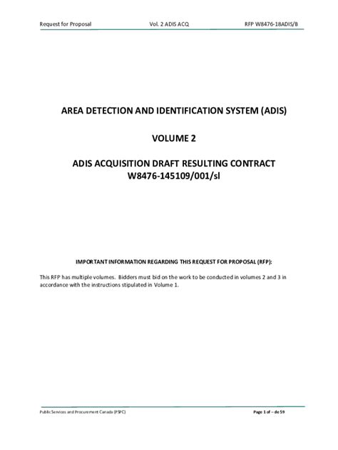 Fillable Online Area Detection Identification System Tender Notice