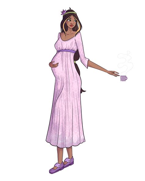 Flora Pregnancy By Tjibi On Deviantart