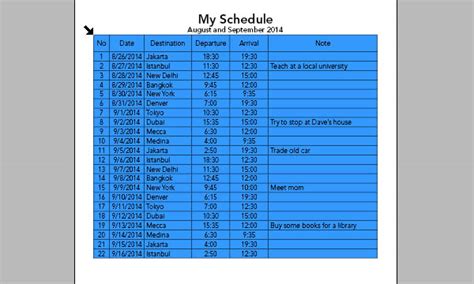 Importing An Excel Table To Design A Schedule In Adobe Indesign Envato Tuts