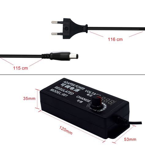 Verstelbare Power Adapter Ac Naar Dc V V V V Vicedeal