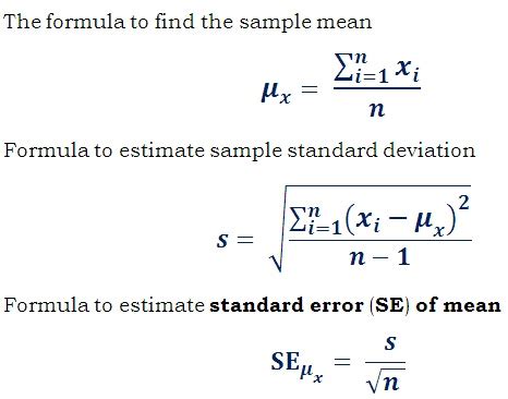 How To Calculate Standard Error Gorillavoper