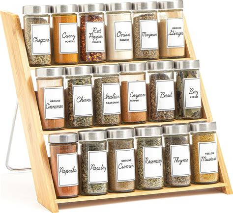 Spice Rack With Spices At Zara Baillieu Blog