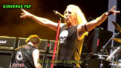 Twisted Sister Were Not Gonna Take It Subtitulado En Español Youtube