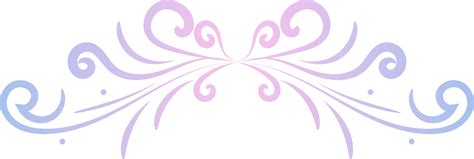 Calligraphic Swirl Border 12681763 Png