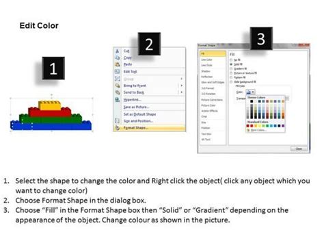 PowerPoint Backgrounds Lego Blocks Education Ppt Design