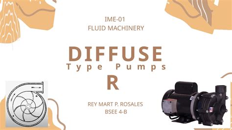 Ime 01 Fluid Machinery Diffuser Type Pump Pptx