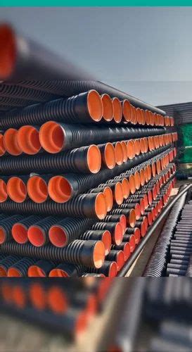 Hdpe Corfit Pipe 150mm At ₹ 180 Meter High Density Polyethylene