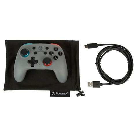 Nintendo Switch Mini Controller Grey Neon My Nintendo Store