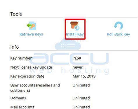 How To Activate Plesk License AccuWebHosting