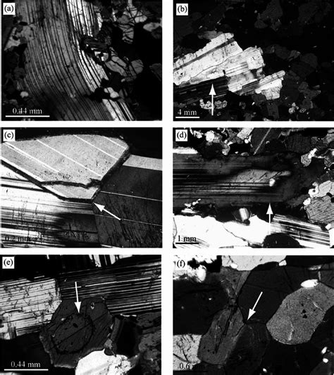 Albite Twinning Plagioclase