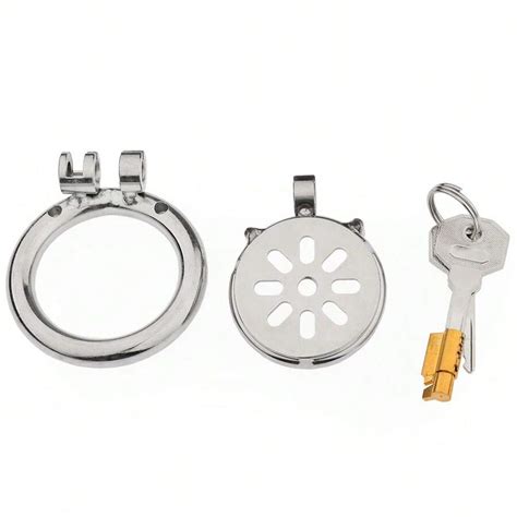 A Male Tablet Chastity Lock For Wearing Stainless Steel Chastity