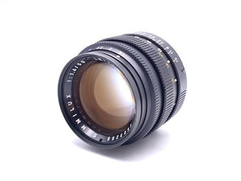 【中古：b 並品 】ライカ ズミルックスm 50mm F1 4 E43 ブラック 2443890033266 中古カメラ・レンズ販売