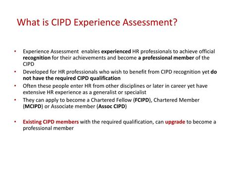 PPT How To Upgrade Your CIPD Membership Wednesday September PowerPoint Presentation