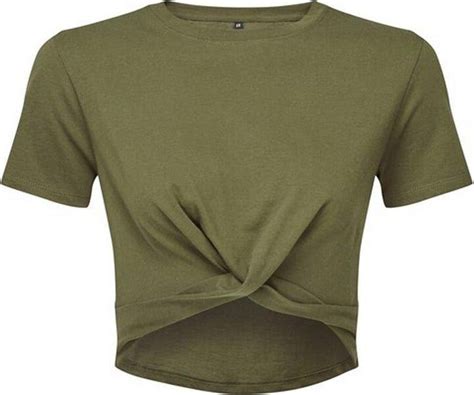 Tridri Twisted Crop Top Shopstyle