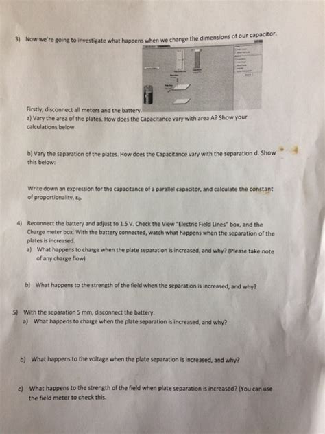 Solved Phys 1112 Lab 4 Capacitors Cgtc Note Please