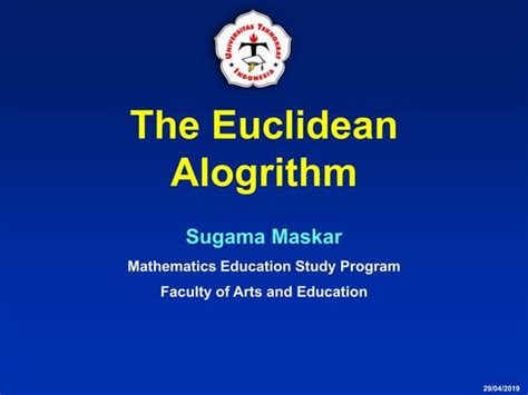 Algoritma Euclid Ppt