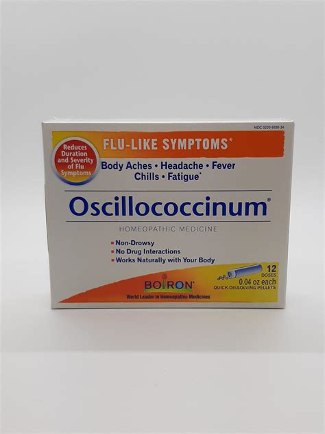 Oscillococcinum New Bremen Massage Clinic