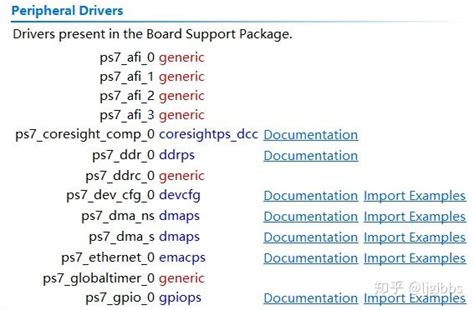 Zynq SDK 驱动探求二外设从初始化到干活 极术社区 连接开发者与智能计算生态