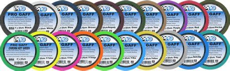 Pro Gaff® Gaffers Tape Pro Tapes And Specialties® Tape Supplier