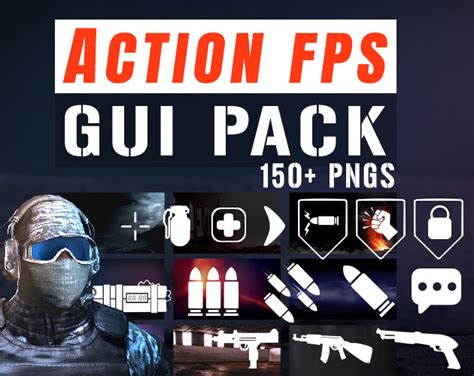 Action FPS Gui Pack By ICreatePixels Action FPS Gui Pack By ICreatePixels