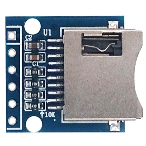 MicroSD Card Module 6 Pin Micro Robotics