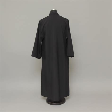 Black Altar Server Cassock Over 5ft 6198