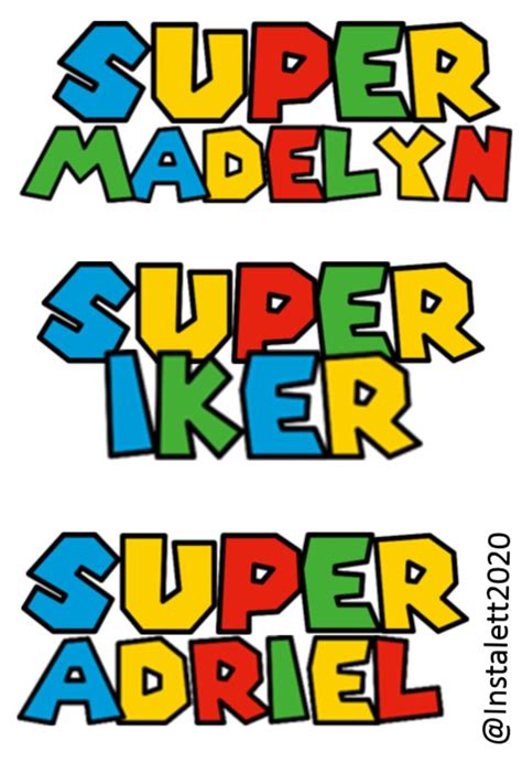 Letra O Tipografía Mb Letras De Mario Bros Personajes De Dibujos