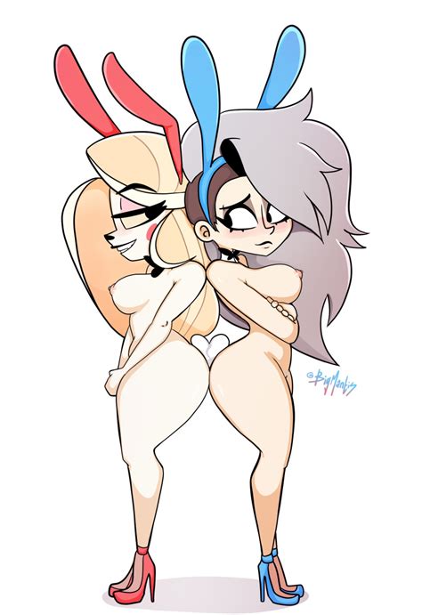 Rule 34 2demons 2girls Ass Bigmantis Breasts Charlie Morningstar