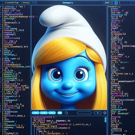 Npc Python Smurf Smurfette Virtual Character Part By 228174ma On Deviantart