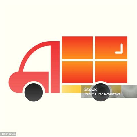 배달 라인 아이콘입니다 화물 운송 자동차 우편 서비스 벡터 디자인 개념 흰색 배경에 윤곽 스타일 그림 웹 및 응용 프로그램에 사용 Eps 10 개념에 대한 스톡 벡터 아트