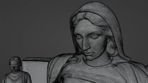 3d Contemplation Of Justice Usa Supreme Court Female Statue Model Turbosquid 2151384