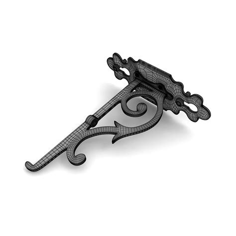 빈티지 선반 브래킷 3d 모델 15 3ds Fbx Max Obj Free3d