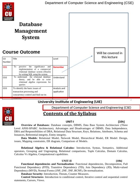 ppt lecture 2 4 and 2 5 relationship types and diff between data models