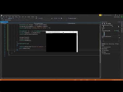 TCP Socket Tutorial C Visual Studio Networked Console Apps