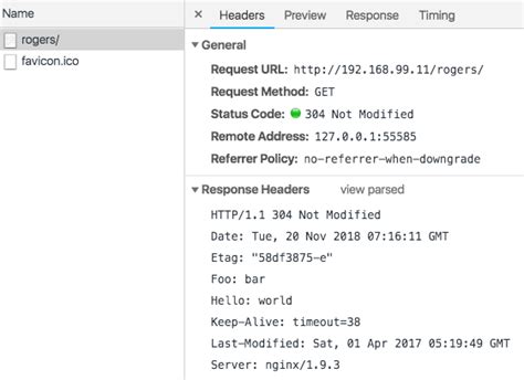 Why Is Chrome Not Displaying Content Type Texthtmlcharsetutf 8 Returned From Nginx