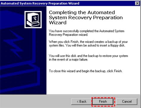 Create A System Image Backup In Windows Server 2003 3 Ways