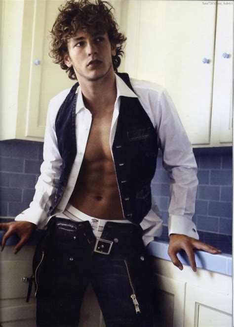 Hunksinswimsuits Tbt Model Parker Gregorys Sexiest Editorial