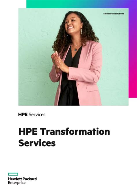 hpe transformation services