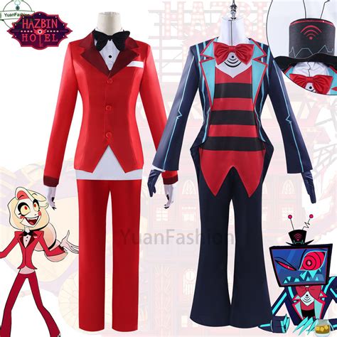 [ready Stock] Hazbin Hotel Cosplay Charlie Cosplay Charlotte