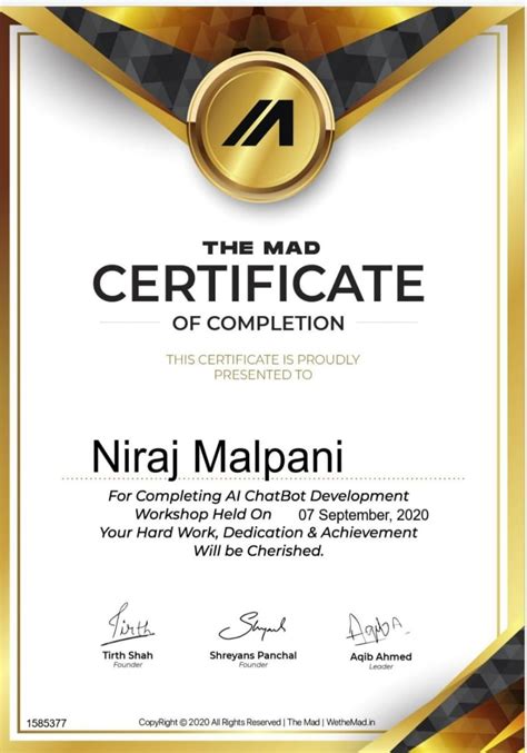 Niraj Malpani On Linkedin 2nd Mad Aichatbot Aichatbotdev Learningskills Nlp Machinelearning