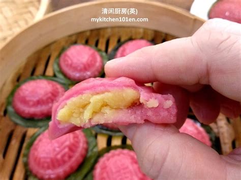 Natural Red Angku Kuih Red Tortoise Sweet Mung Bean Angku