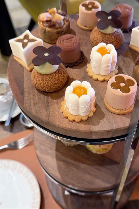 I Had Afternoon Tea At Le Cafe Louis Vuitton In Nyc Oh How Civilized