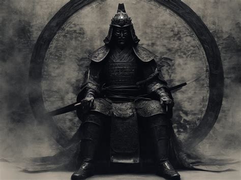 칼을 들고 의자에 앉아 있는 사람의 클로즈업 Seaart Ai