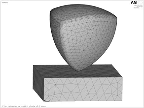 Figure 1 From Modeling Of Spherical Tetrahedron Shaped Body Impact Part 1 Impact Against