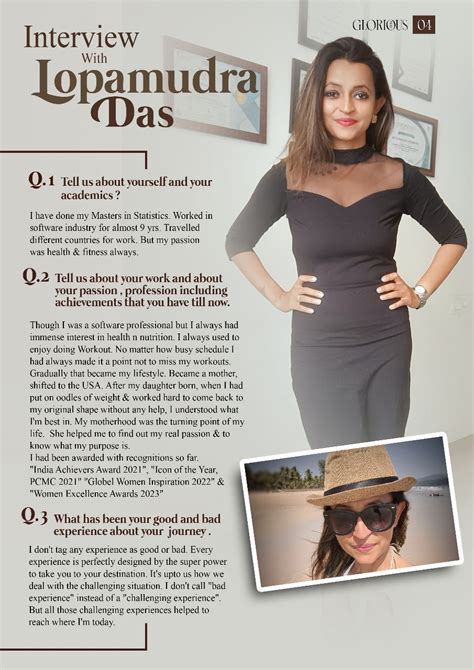 Lopamudra Das On Linkedin Fitness Opportunity Growth Experience